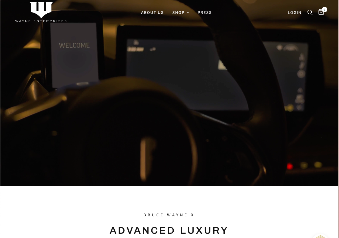 Official Press Release – WAYNE ENTERPRISES